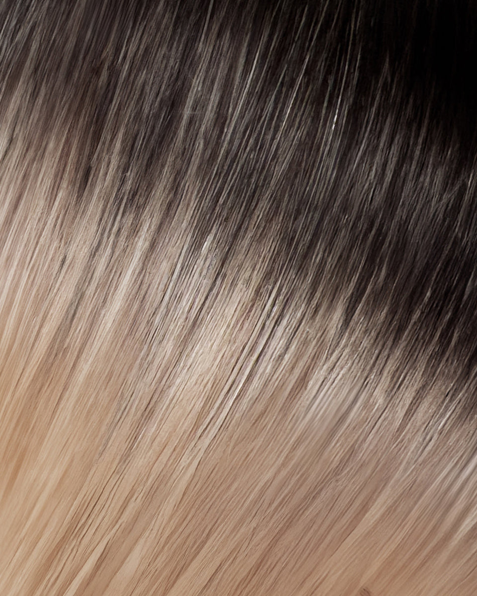 Tape-In Extensions | Straight, #1B/60 Stevie - Babe Hair Extensions